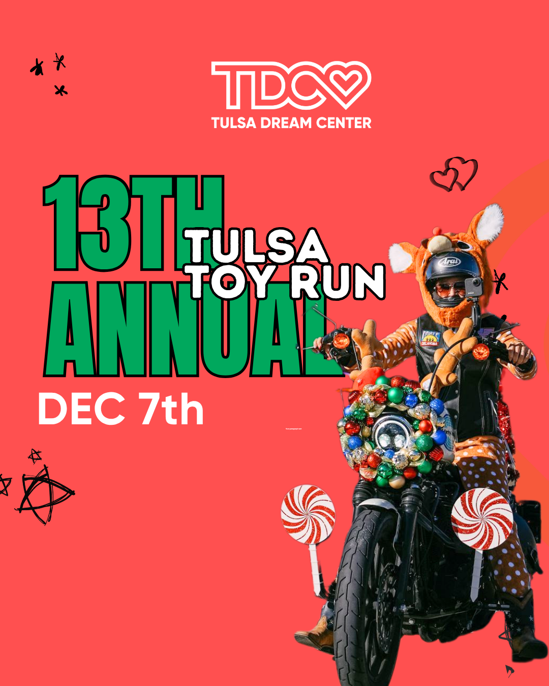 13th Annual Tulsa Toy Run - Tulsa Dream Center
